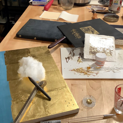 Charles Douglas Gilding Studio Gilding Classes